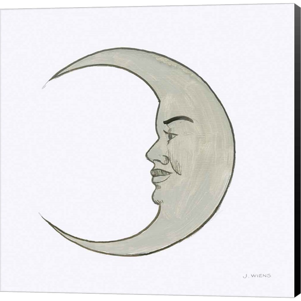 Moon by James Wiens 12" x 12" Canvas Wall Art | Michaels