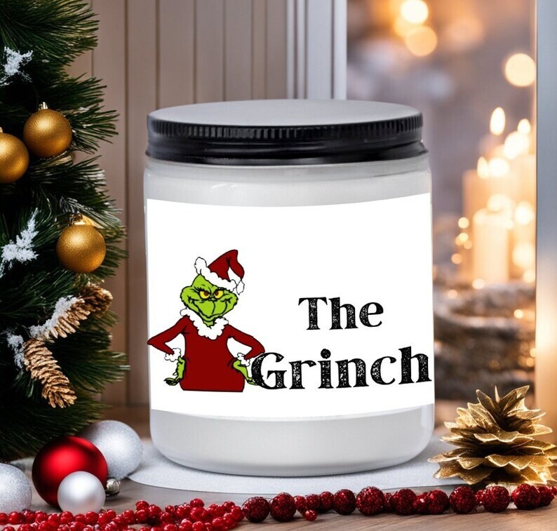 THE GRINCH, the grinch candle, grinch stealing Christmas, grinch candle ...