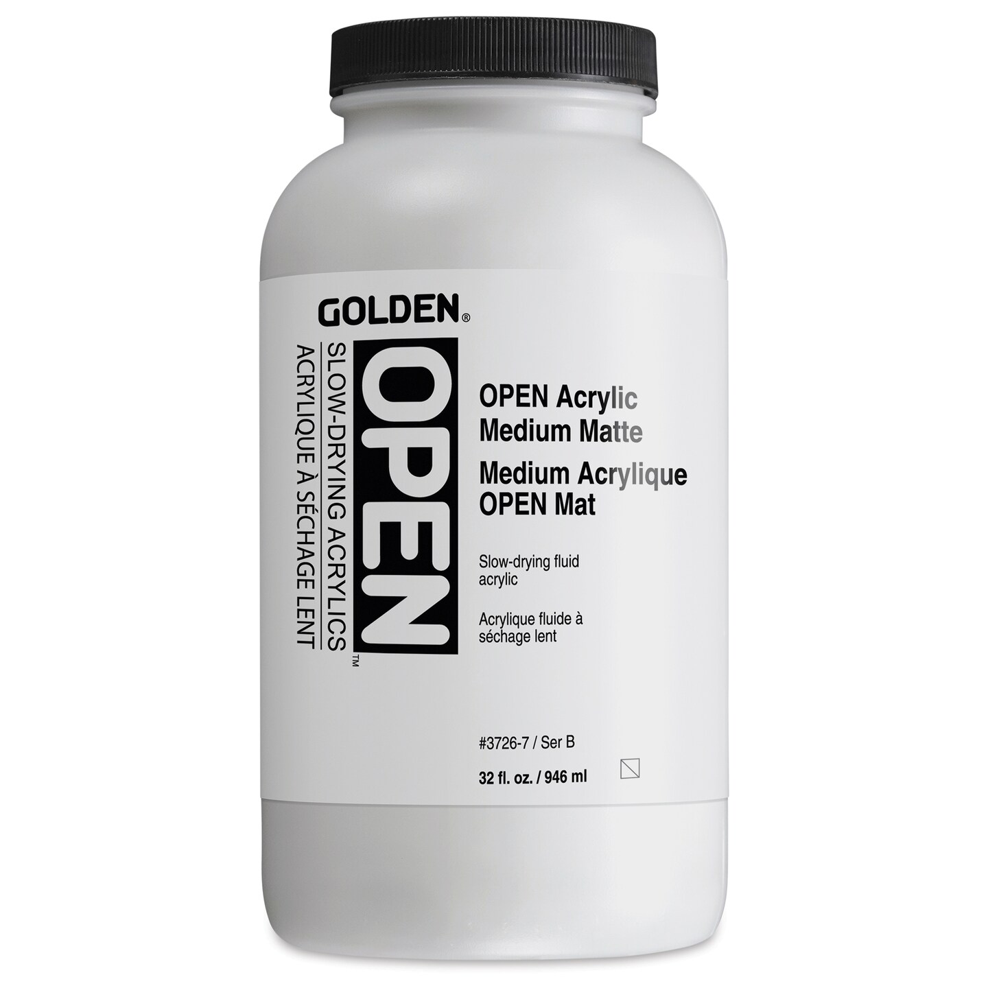 Golden Open Acrylic Medium - Matte, 32 oz jar | Michaels