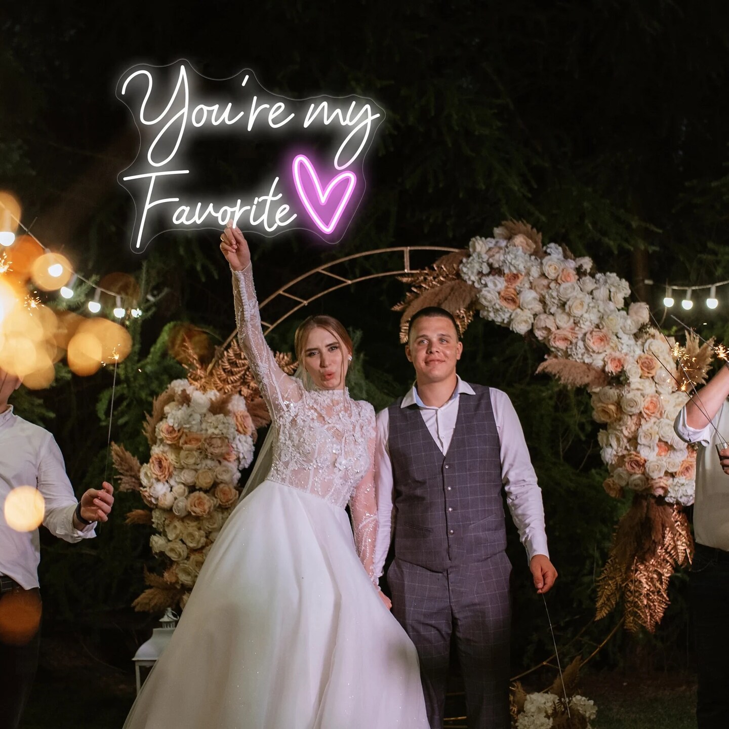 Custom Neon Sign Name, Wedding Neon Sign, Custom Wedding Neon Sign for ...