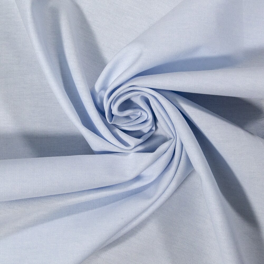 1 Yard Calendered Organic Cotton Oxford Blue Chesterton Collection ...