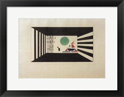 Framed Art Pictures at an Exhibition Picture II Gnomus, 1930 by Wassily ...