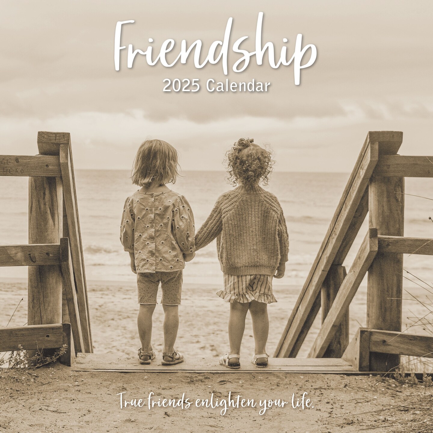 The Gifted Stationary 2025 Square Wall Calendar, Friendship, 16-Month ...