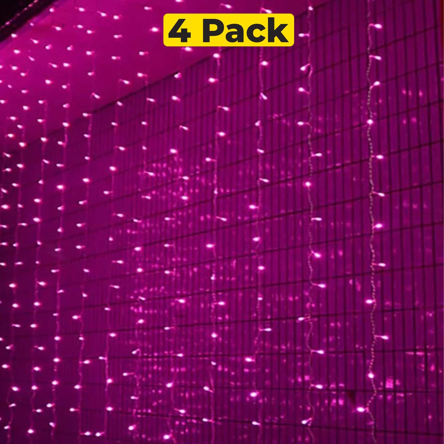 300 LED Christmas Curtain String Lights Add a Touch of Christmas Magic ...