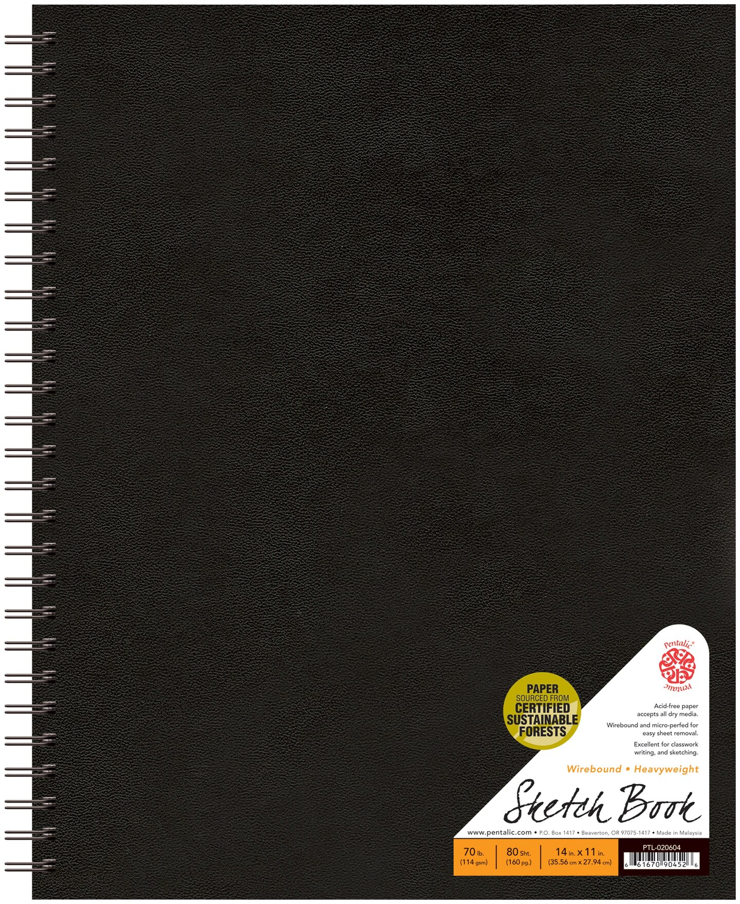 PTL-020 Series | Traditional Sketchbook - Wirebound | Michaels