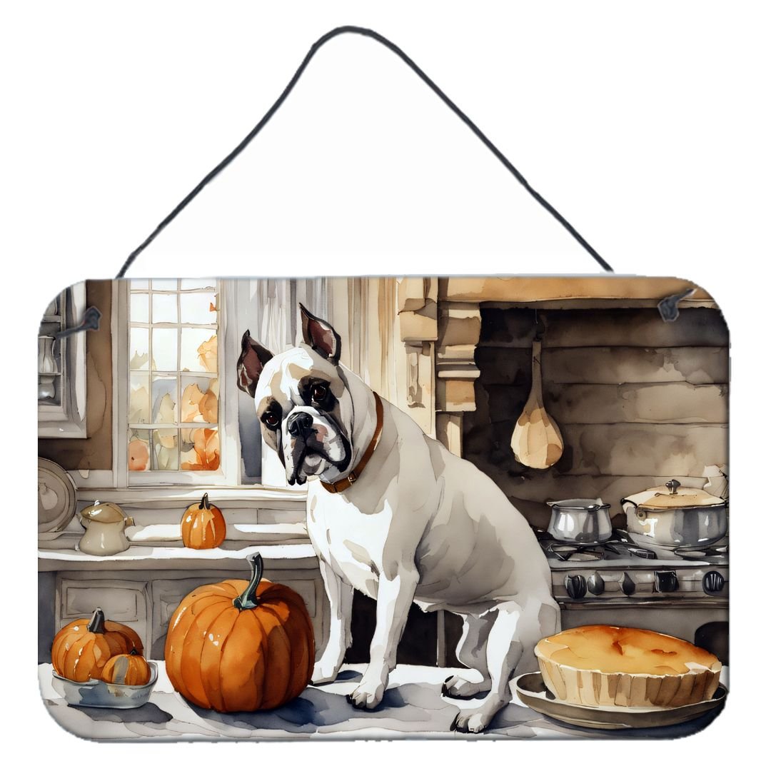 Edge Collections - 8" x 12" - Multicolor - Boxer Fall Kitchen Pumpkins ...