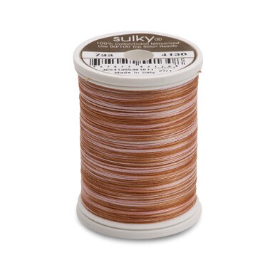 Sulky 30 Wt. Cotton Blendables Thread - Root Beer Float - 500 yd. Spool ...