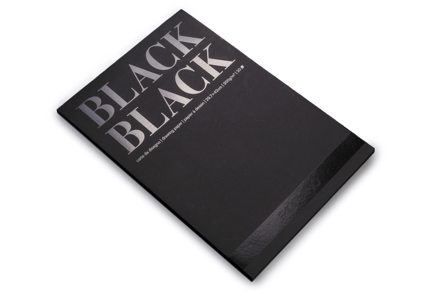 Fabriano Black Black Pad, 20 Sheets of 140 lb. Paper | Michaels