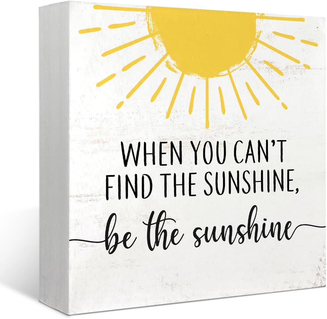 Sunshine Summer Tabletop Decor, Summer Decor , Sunshine Sign ...