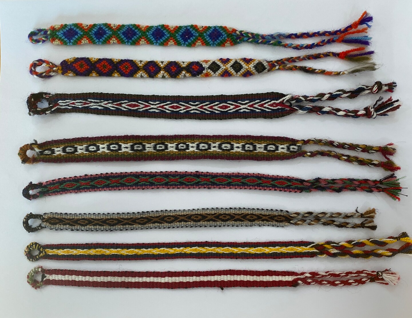 Handwoven Peruvian Friendship Bracelets – Made with Soft Alpaca Wool in ...