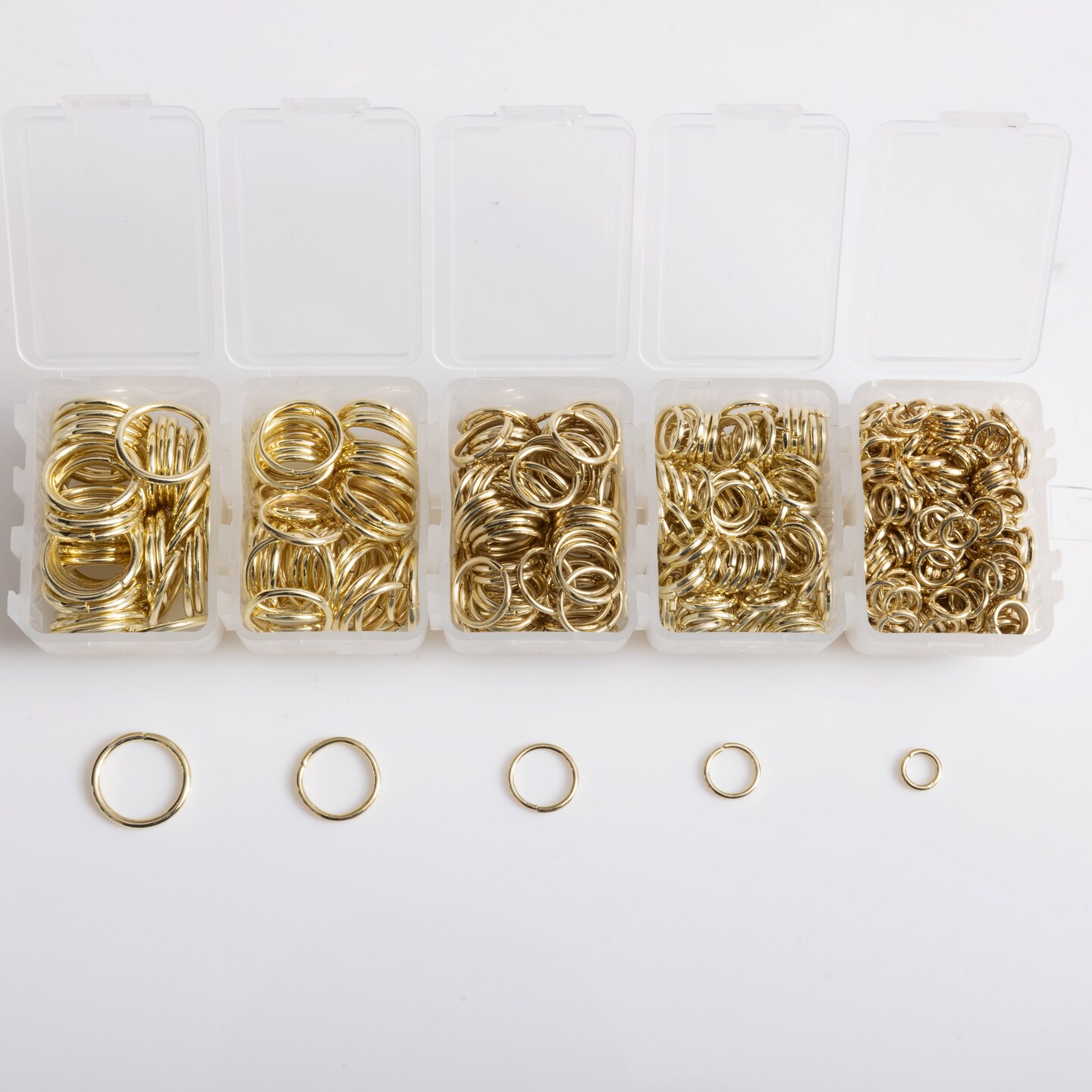 Resin Craft By Me™ Gold Essential Jump Rings, 700pcs | Michaels