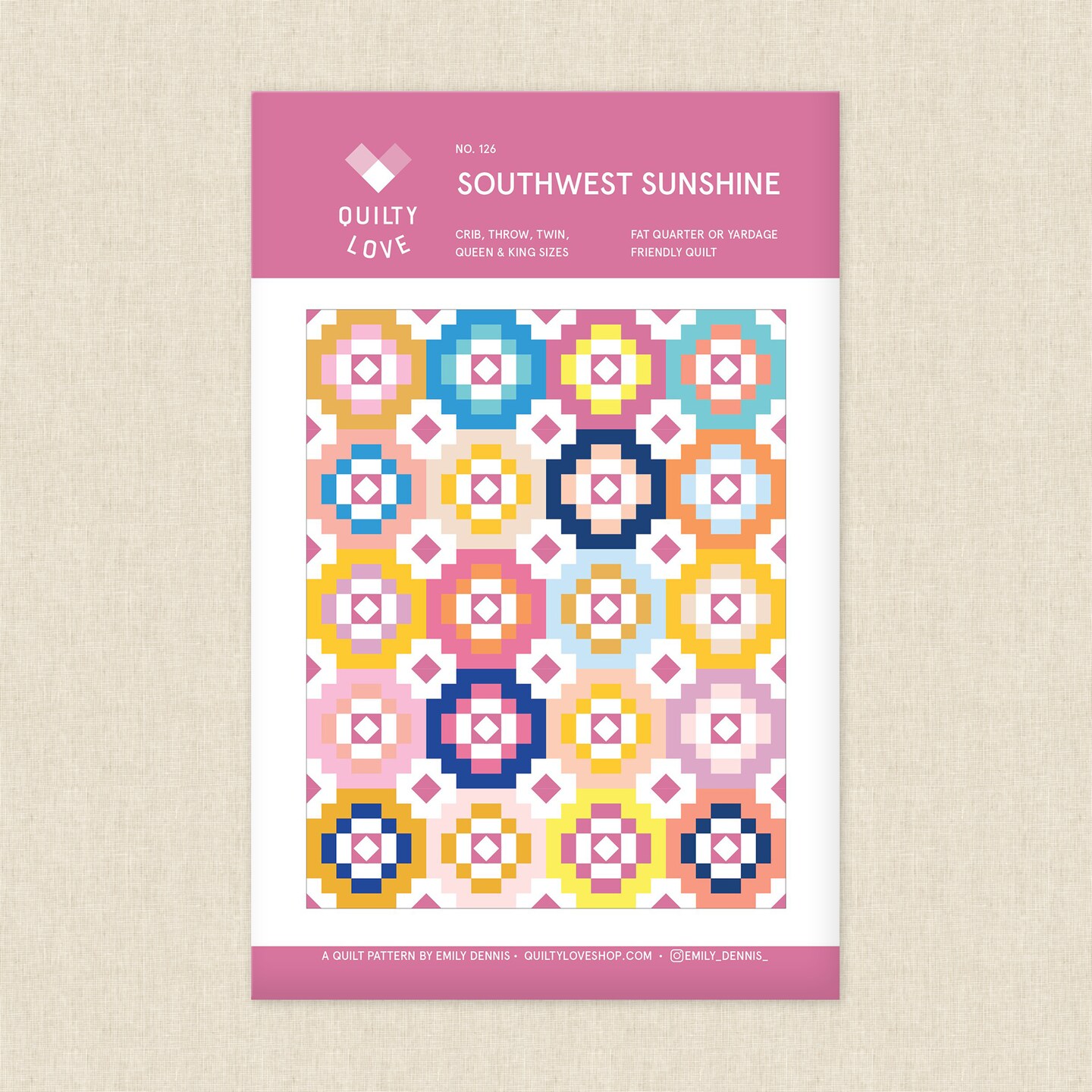 Southwest Sunshine (ql 126) | Quilty Love | Sewing Pattern | Michaels