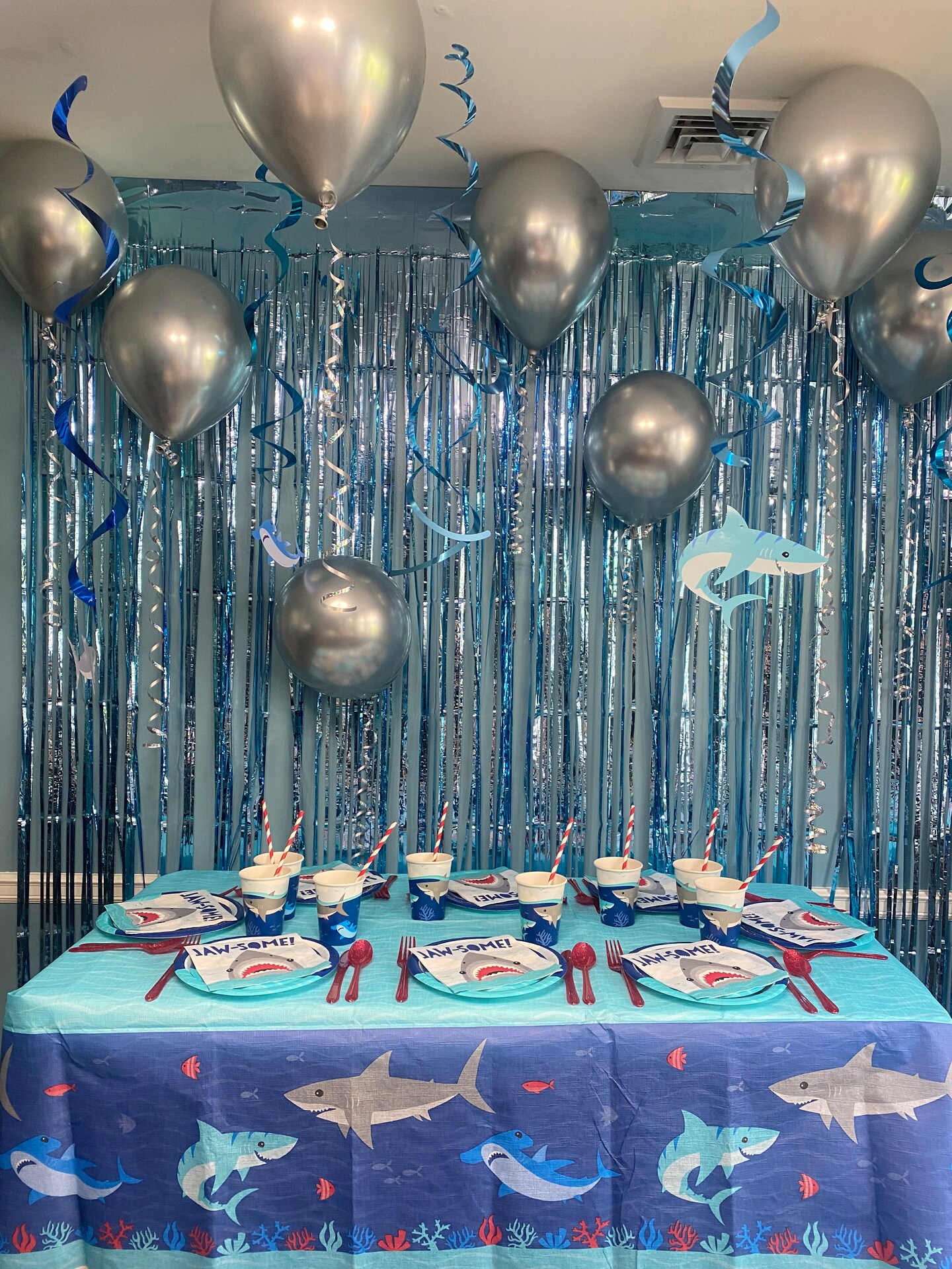 Party Box Kit - Shark Week Celebration Kit - All-in-One Party ...