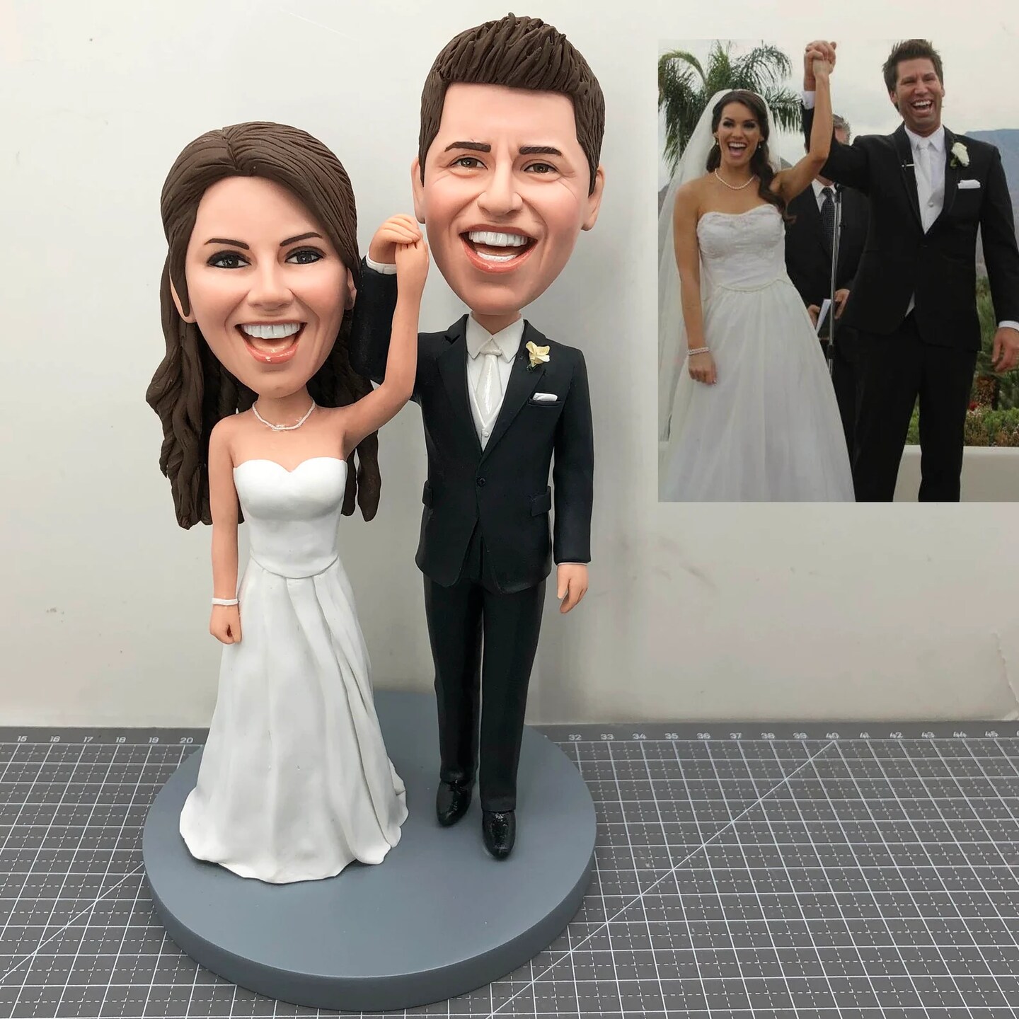 Custom Wedding Cake Toppers Bobbleheads, Custom Wedding Bobbleheads ...