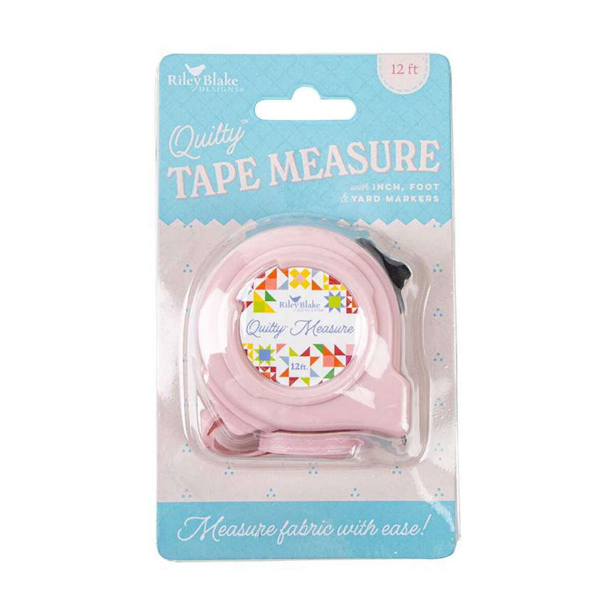 Riley Blake Designs Quilty 12ft Measure Tape ST-40977 | Michaels