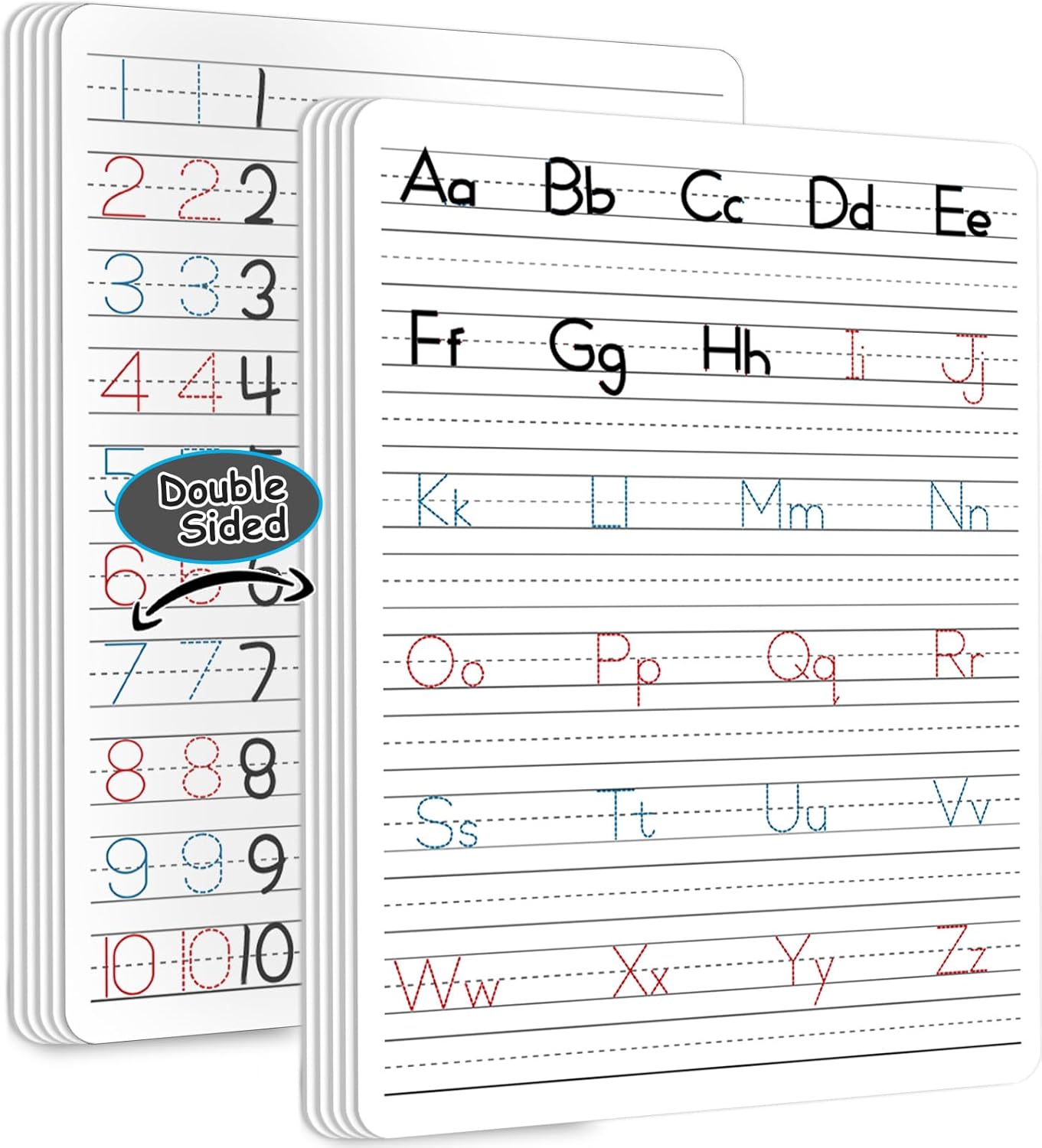 24pcs Dry Erase Board Practice for Kids Letter Alphabet - White | Michaels