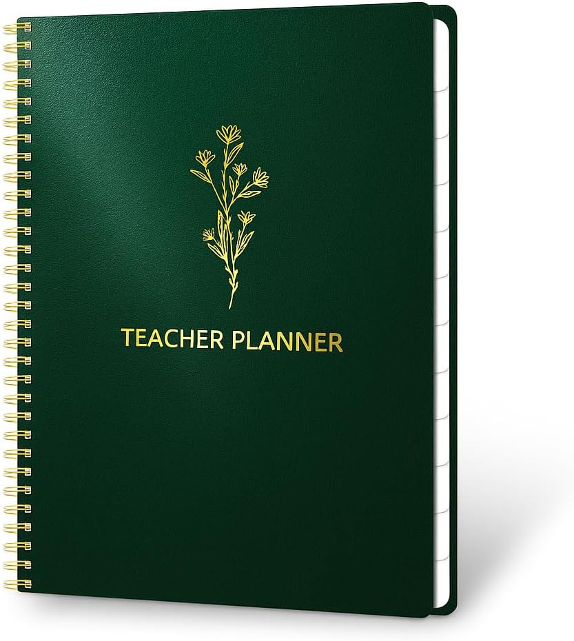 Teacher Planner 2025-2026 - 8.5”x11.5” (Dark Green) | Michaels