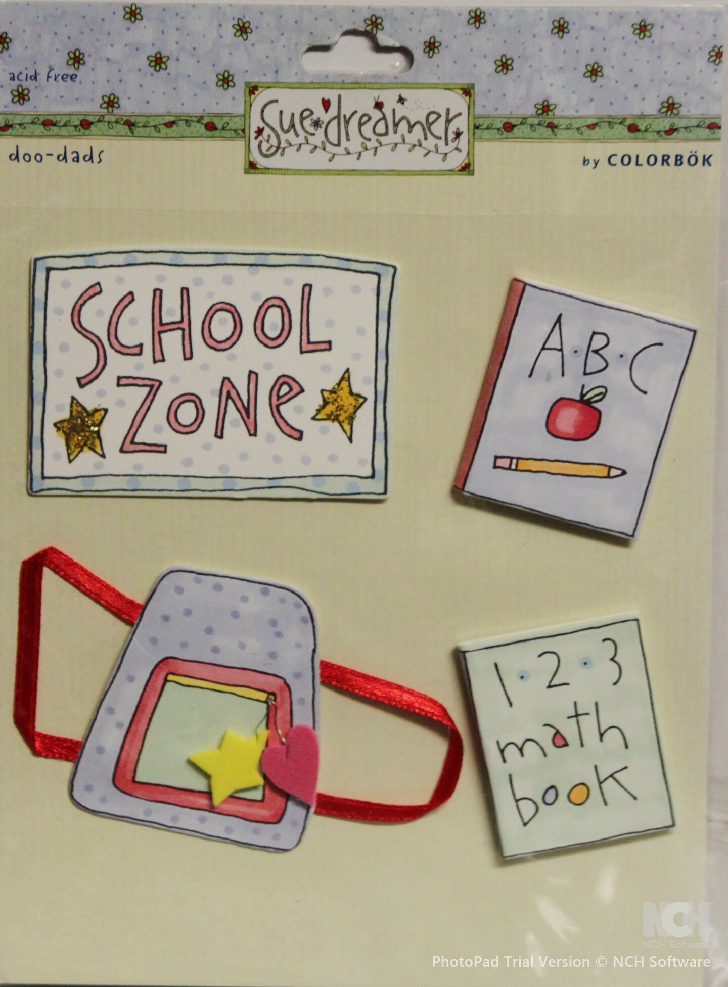 Colorbok Sue Dreamer School Zone Dimensional Stickers | Michaels