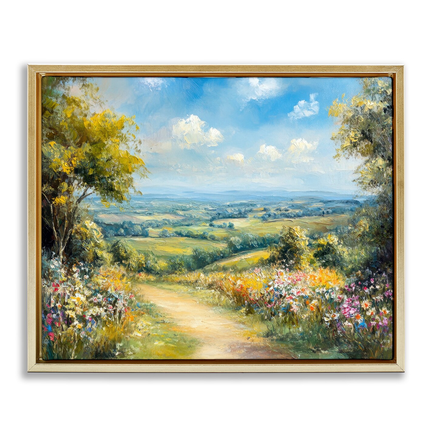 Stupell Industries Wandering Path Overlook Floating Frame, design by ...