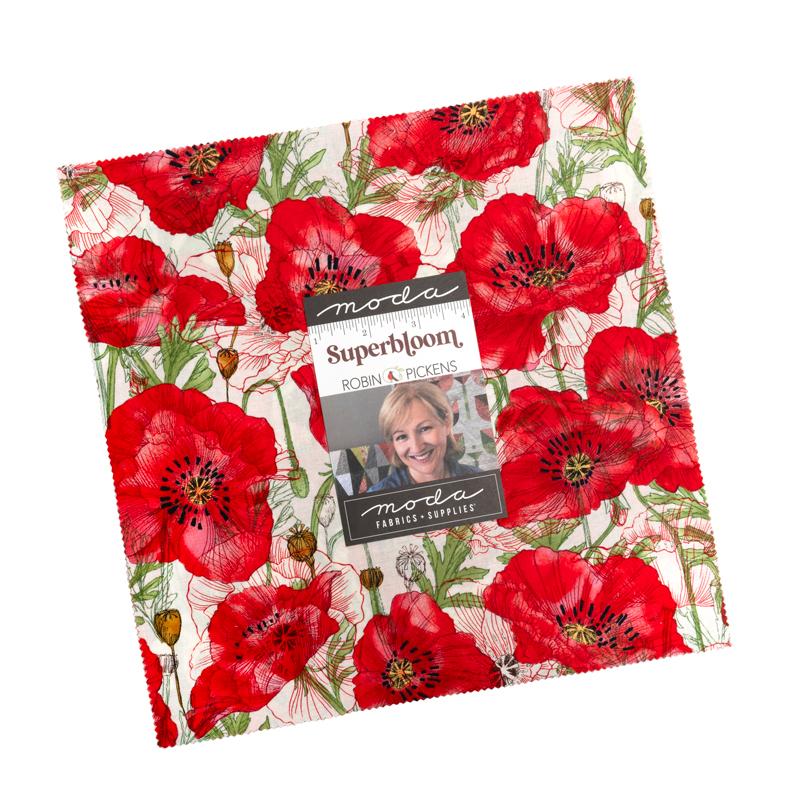 Superbloom 10" Square Pack (Layer Cake) by Robin Pickens for Moda (48780LC) | Michaels