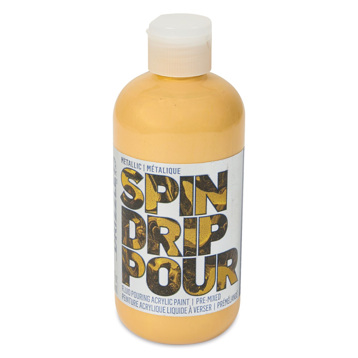 FolkArt Drizzle Acrylic Pouring Paint - Heart of Gold Metallic, 9 oz ...