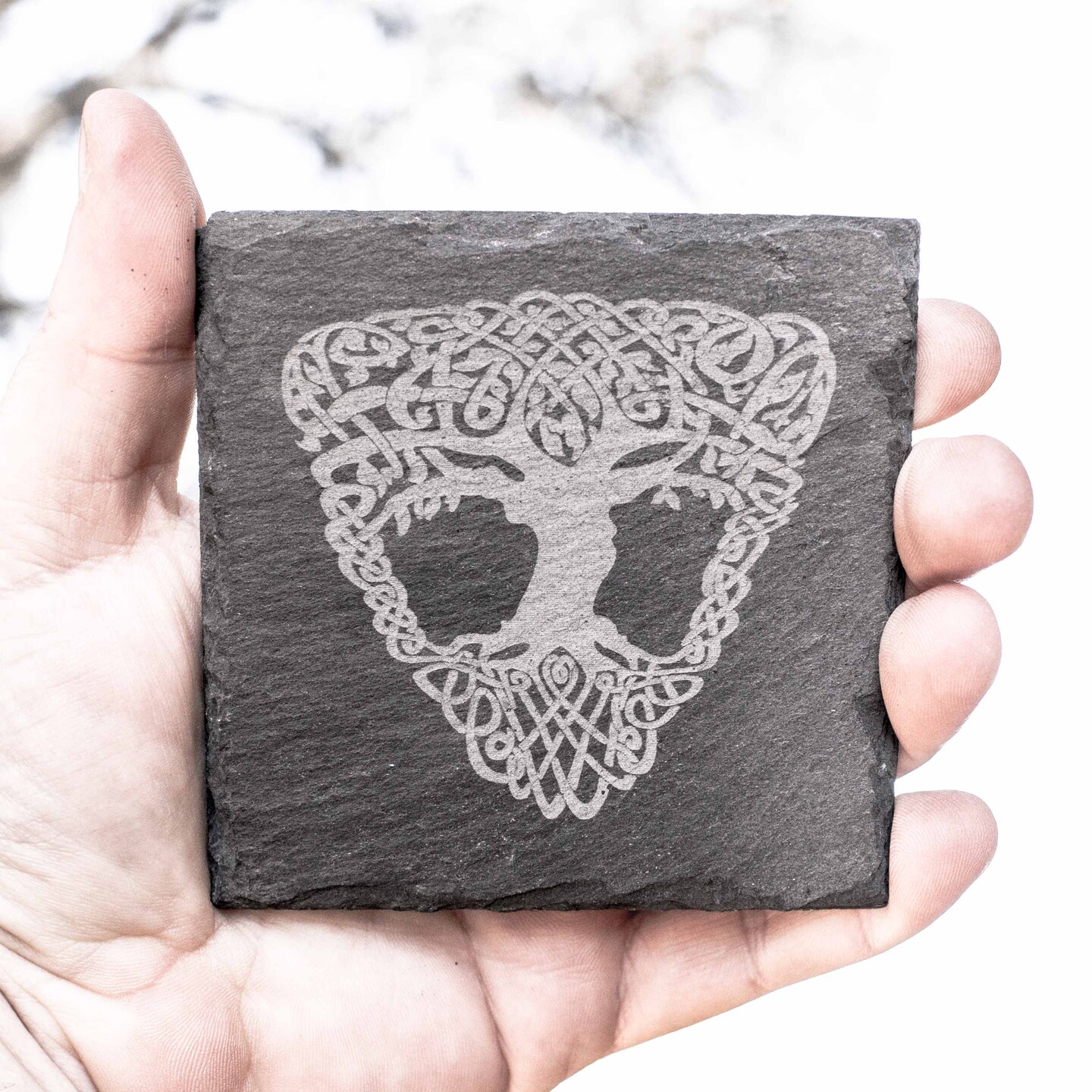 Coaster - Slate - Celtic Tree of LIfe - SET OF 2 | Michaels