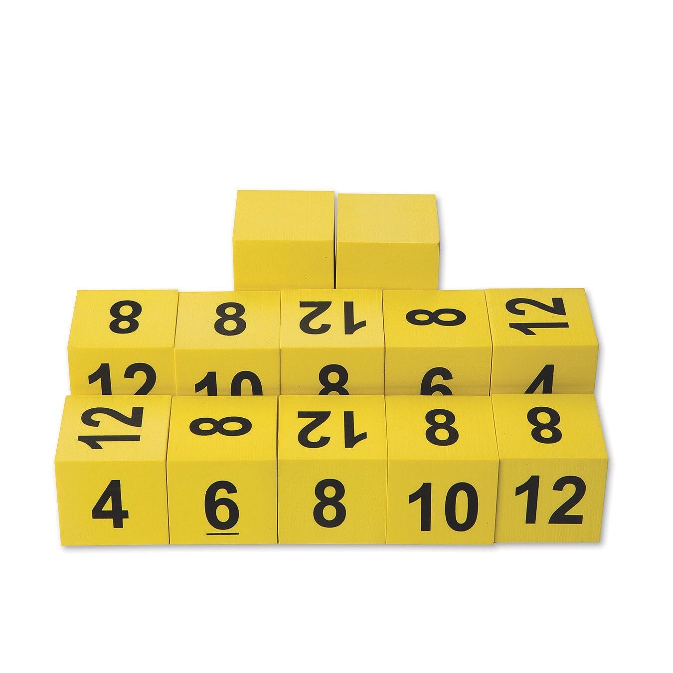 Numbered Spot Dice for Exercise, 2" (Pack of 12) | Michaels