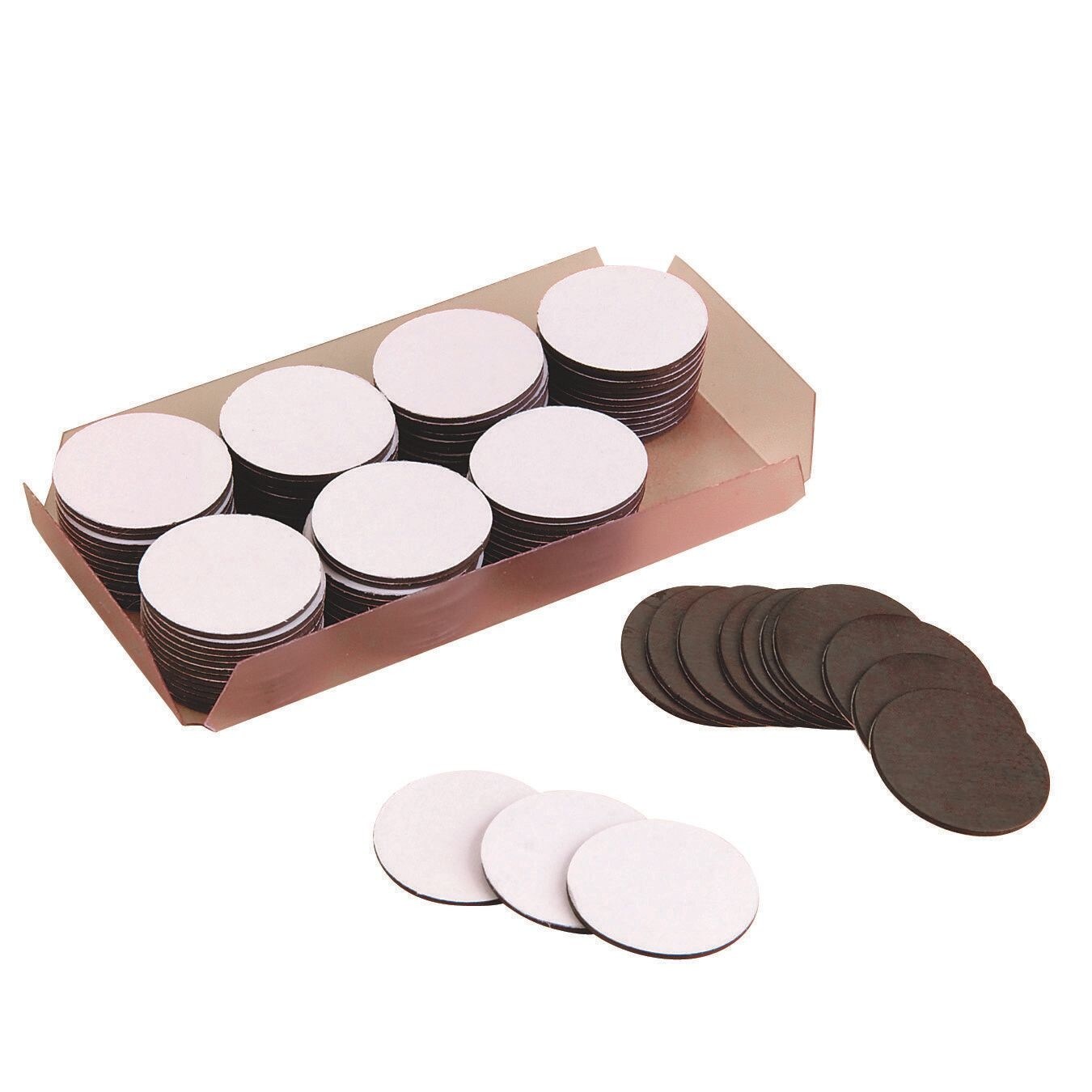 Magnetic Coins 3/4", Adhesive-Backed (Pack of 100) | Michaels