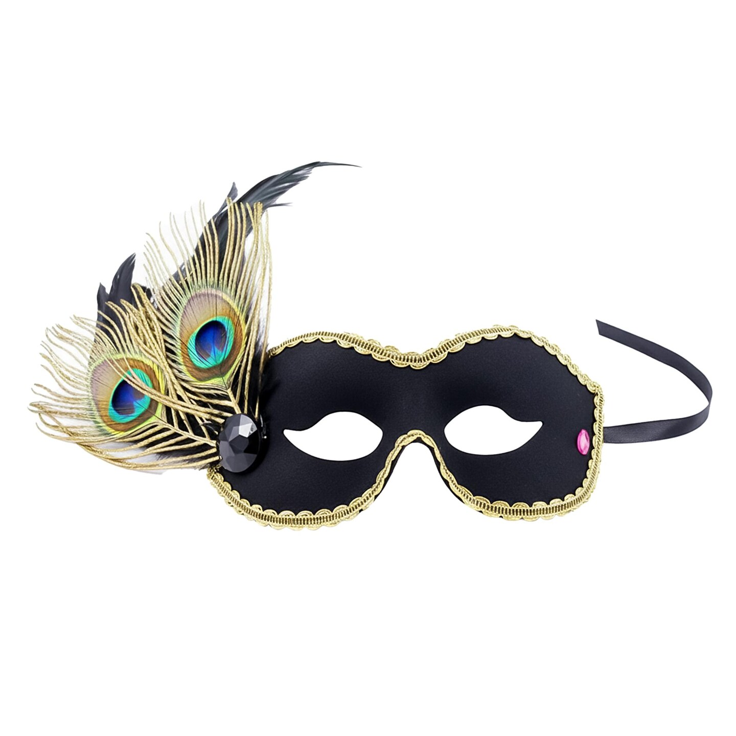 Daniella-Black/Gold Adult Costume Mask | Michaels