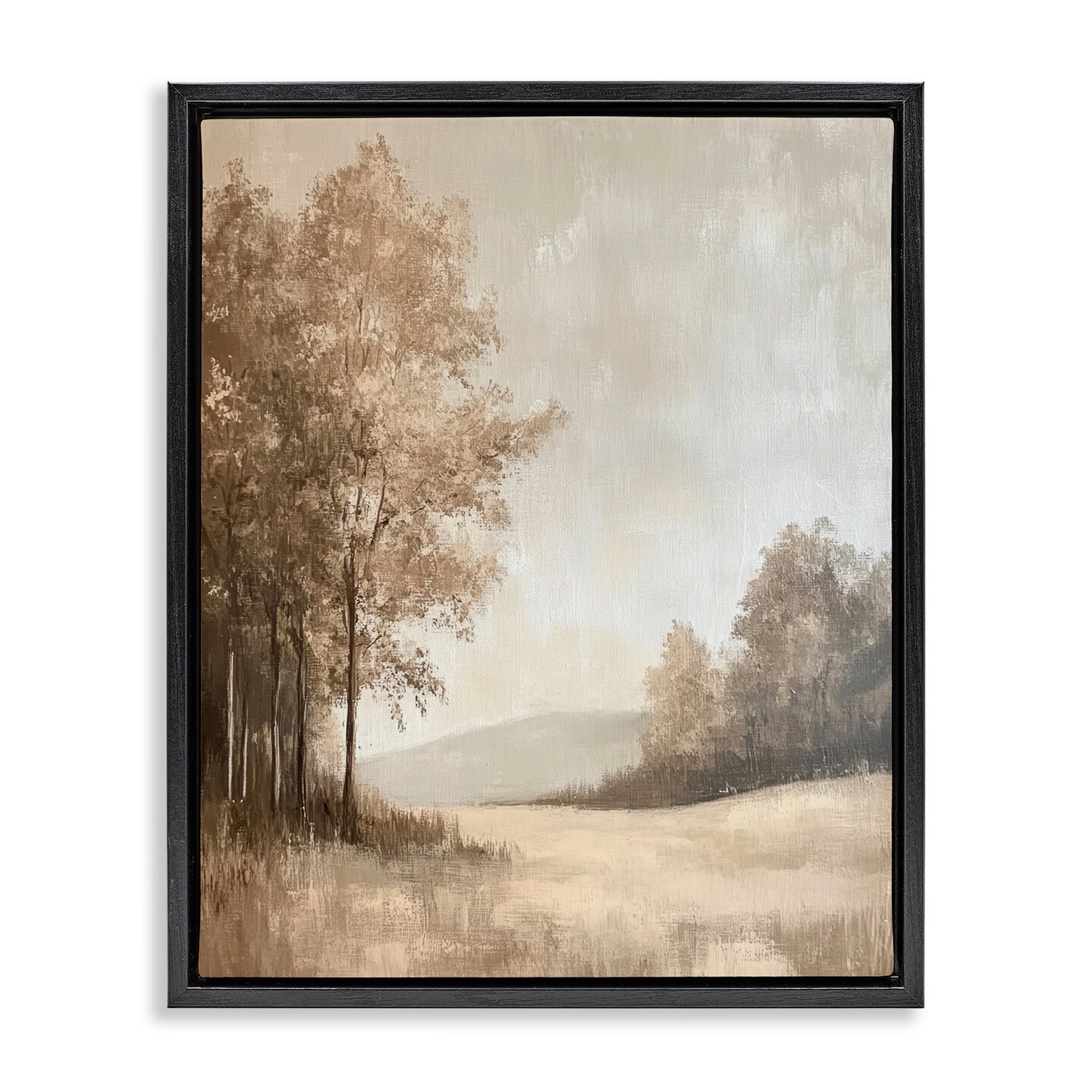 Stupell Industries Country Nature in Winter Floating Frame Design by ...
