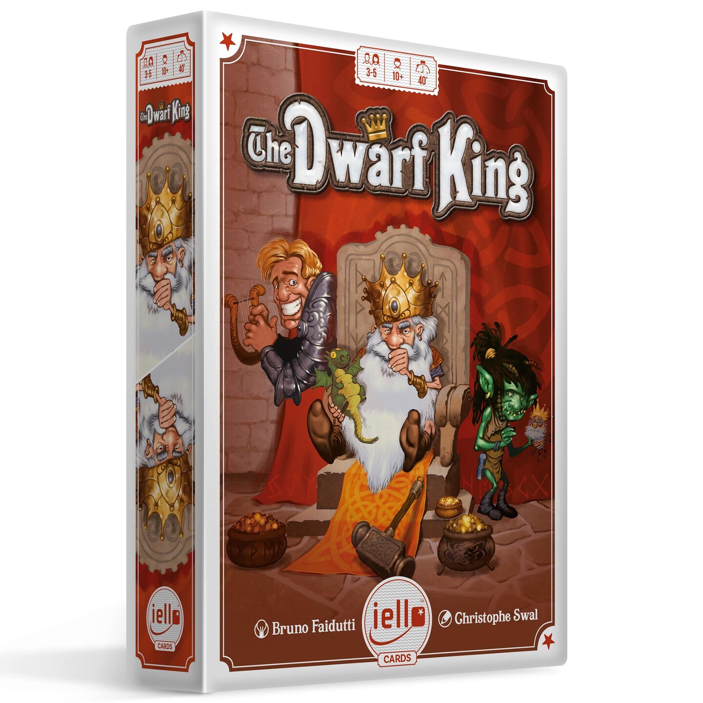 IELLO: Dwarf King - Trick-Taking Card Game, Ever-Changing Winning ...