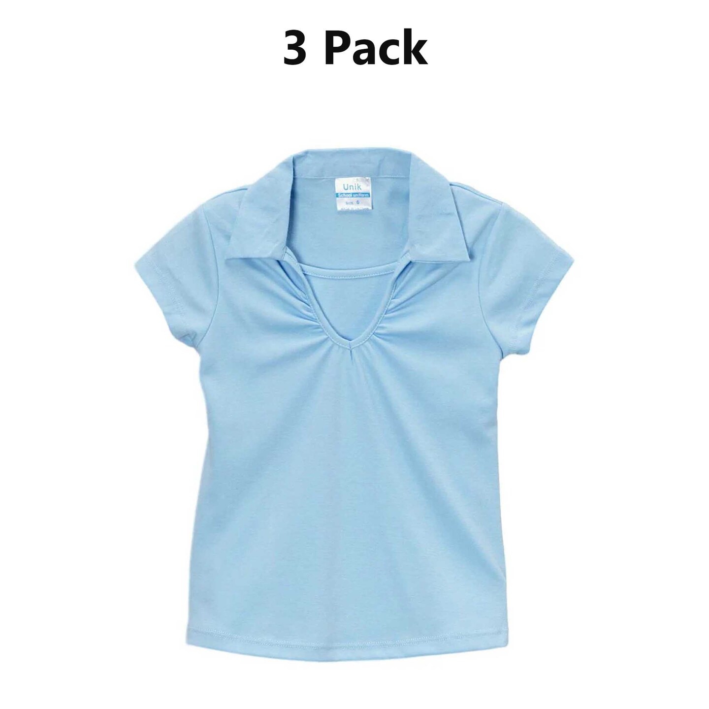 Girl's Uniform V Neck Collar Shirt | Michaels