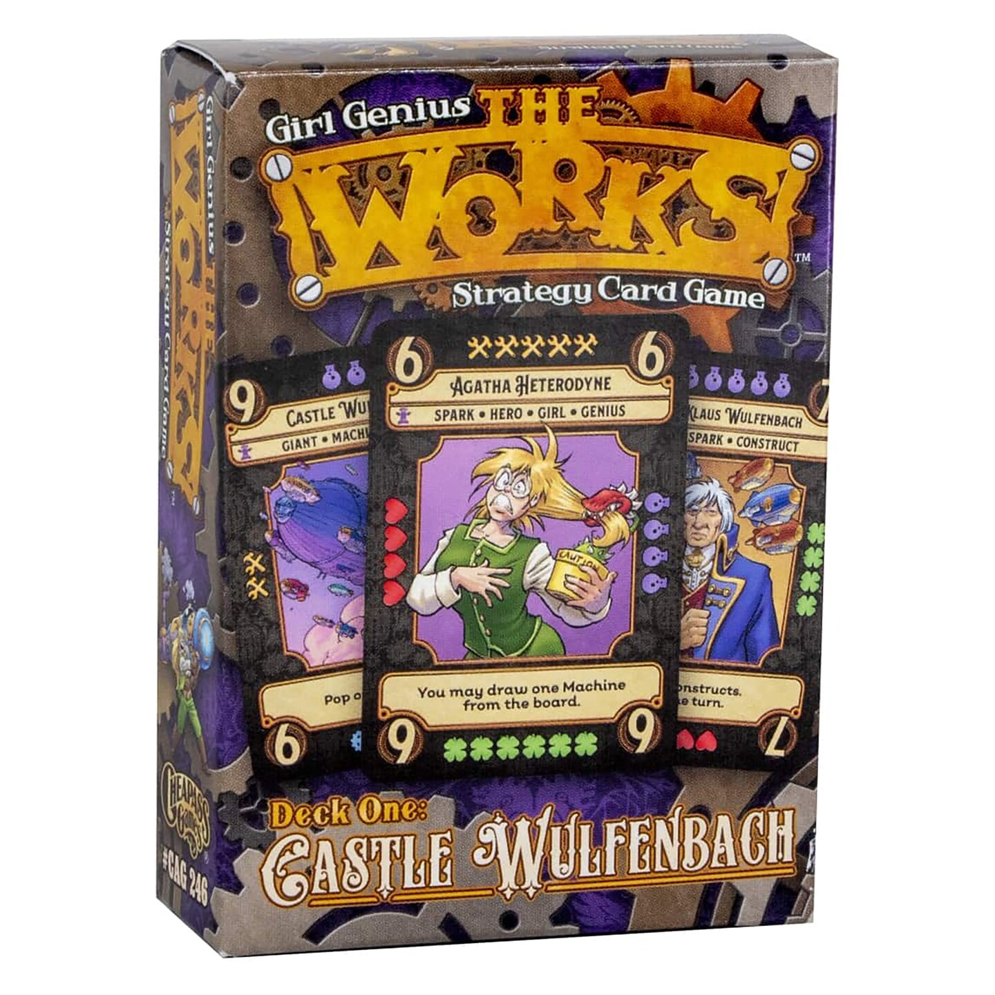 Girl Genius The Works: Deck One Castle Wulfenbach - Cheapass Games ...