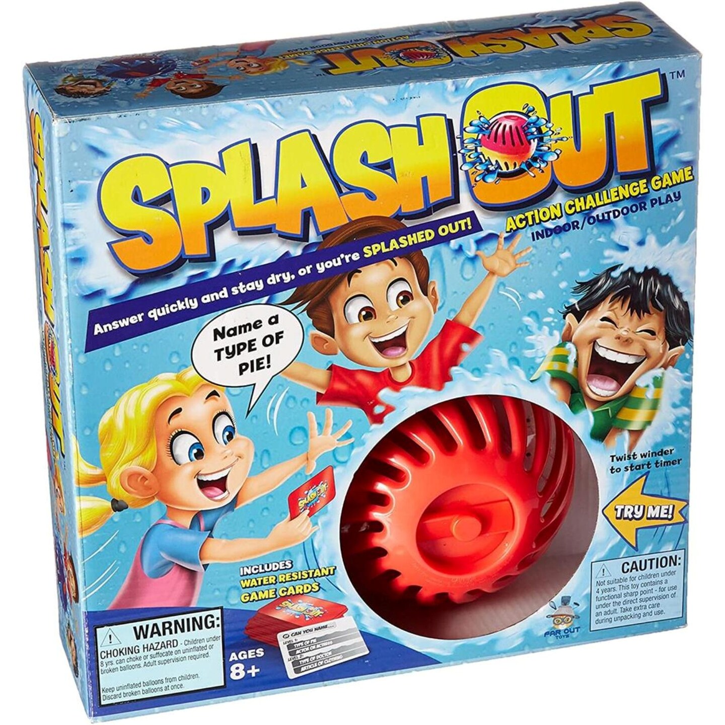 Splash Out Splash Out Family Action Challenge Game, Color: Multi | Michaels