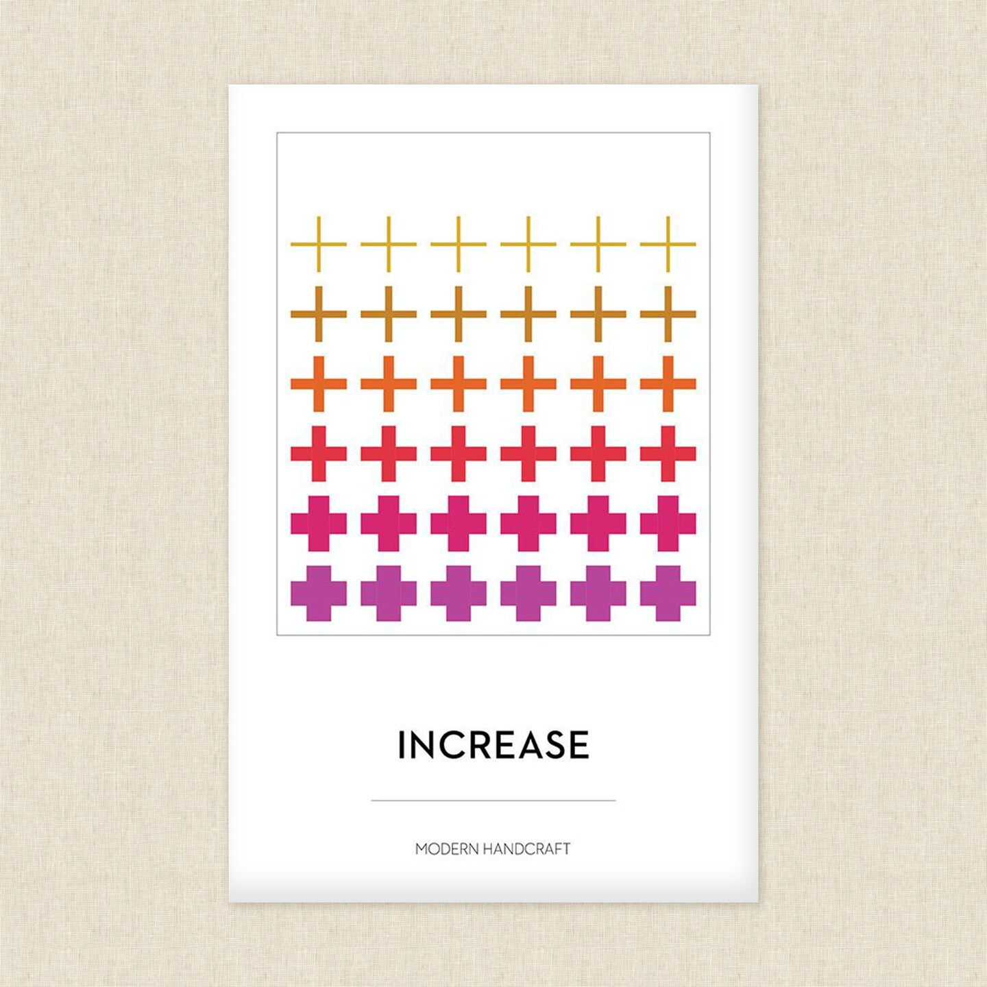 Increase (mh 013) | Modern Handcraft | Sewing Pattern | Michaels