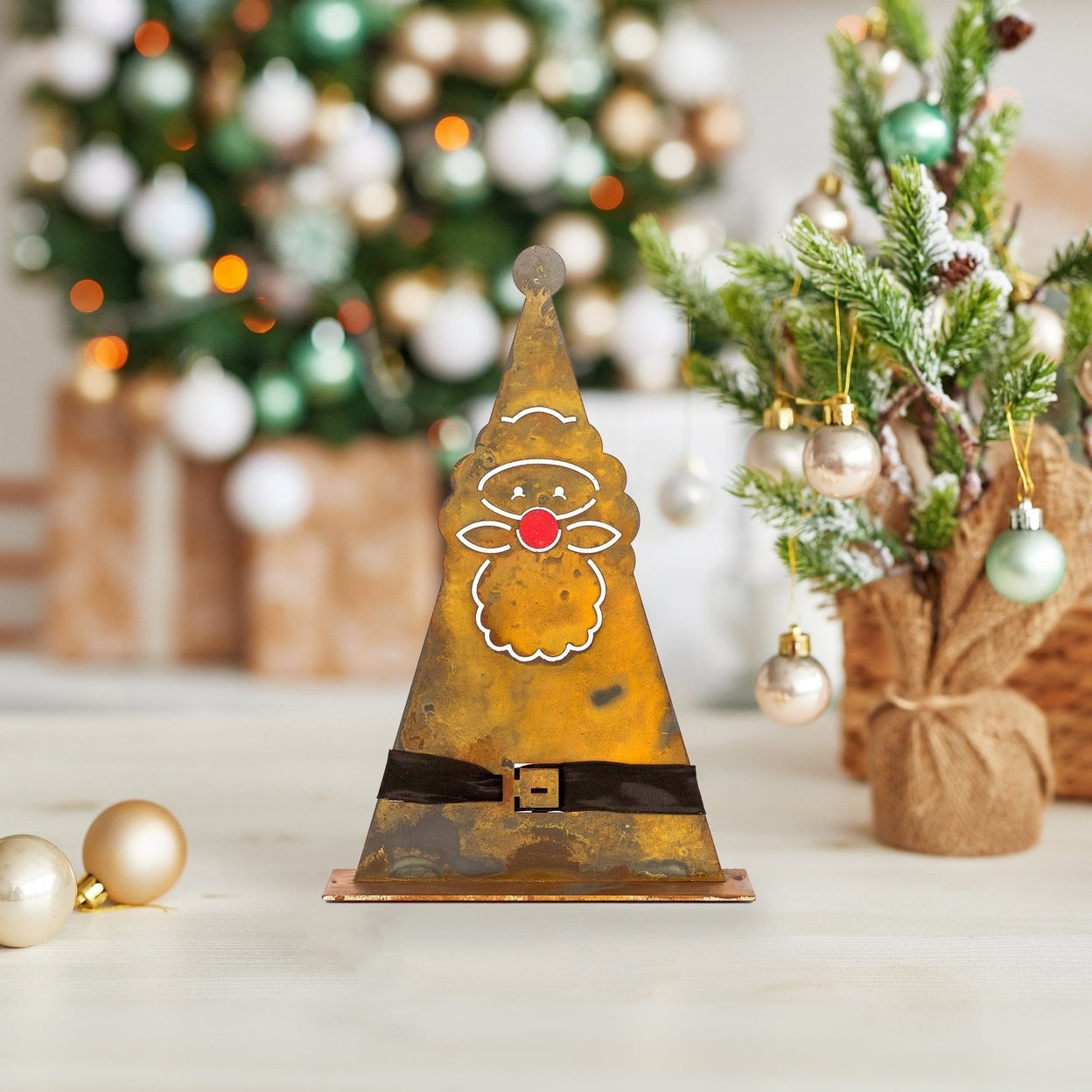 Contemporary Santa - Decorative Sculpture | Michaels