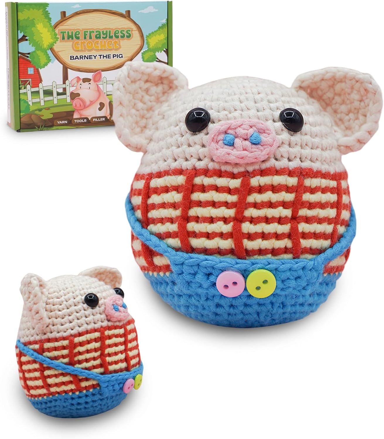Barney The Pig Amigurumi DIY Crochet | Michaels