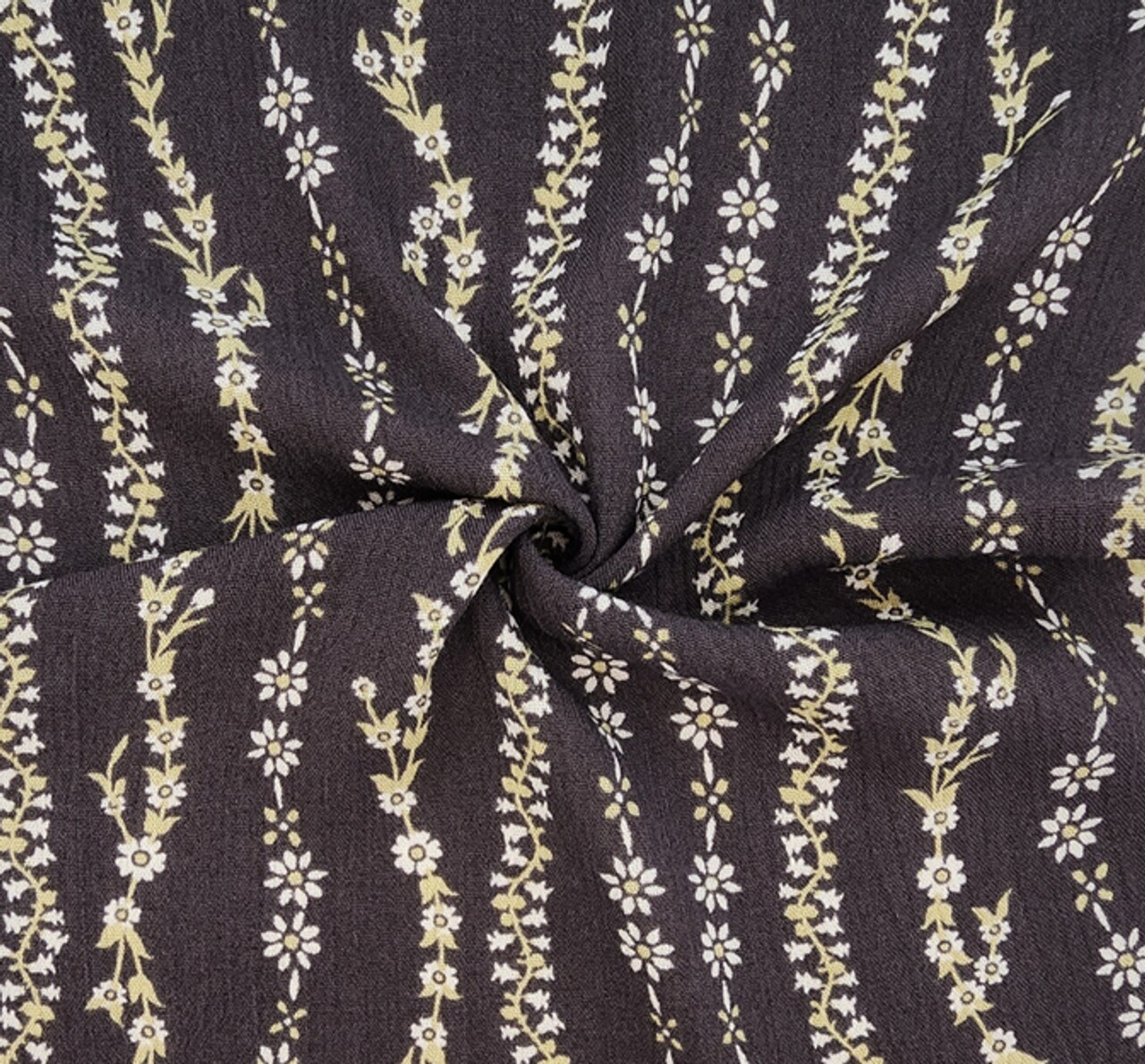 1 Yard Blue Gray Rayon Crinkle Fabric, 50/52” Wide, Soft Lightweight ...