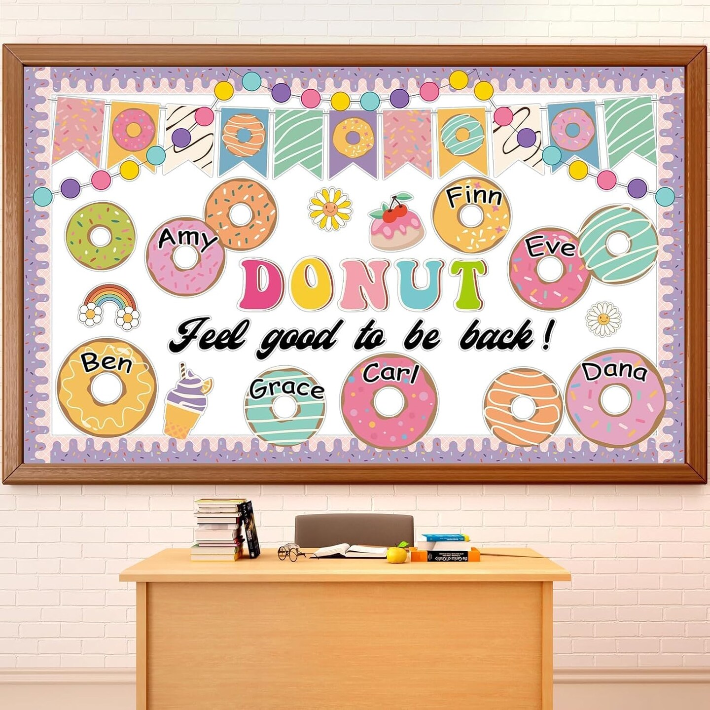 Classroom Decoration Hippie Donuts Classroom Bulletin Board | Michaels