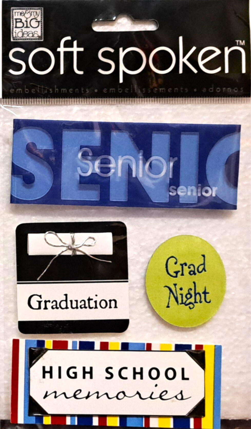 Me & My Big Ideas High School Senior Dimensional Stickers | Michaels