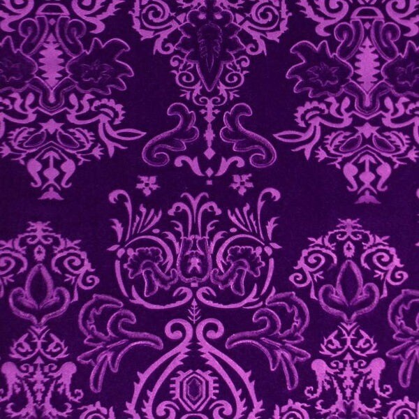 Embossed Stretch Velvet Fabric 4-Way Stretch, Soft for Costumes ...