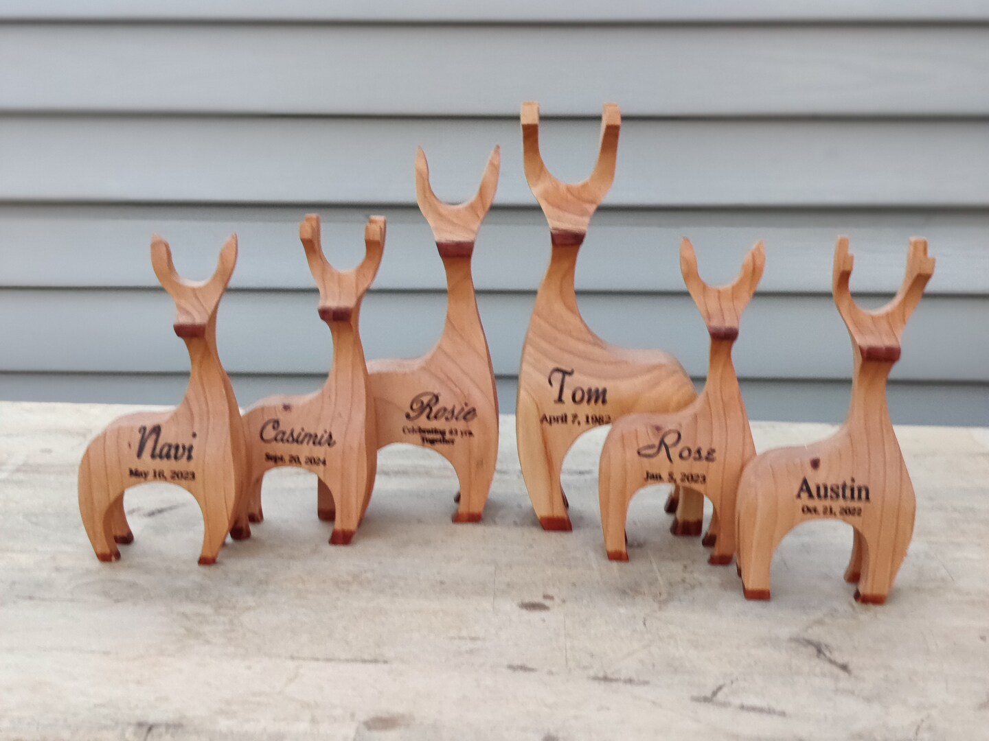 Create Your Own Reindeer Family with these personalized reindeer ...