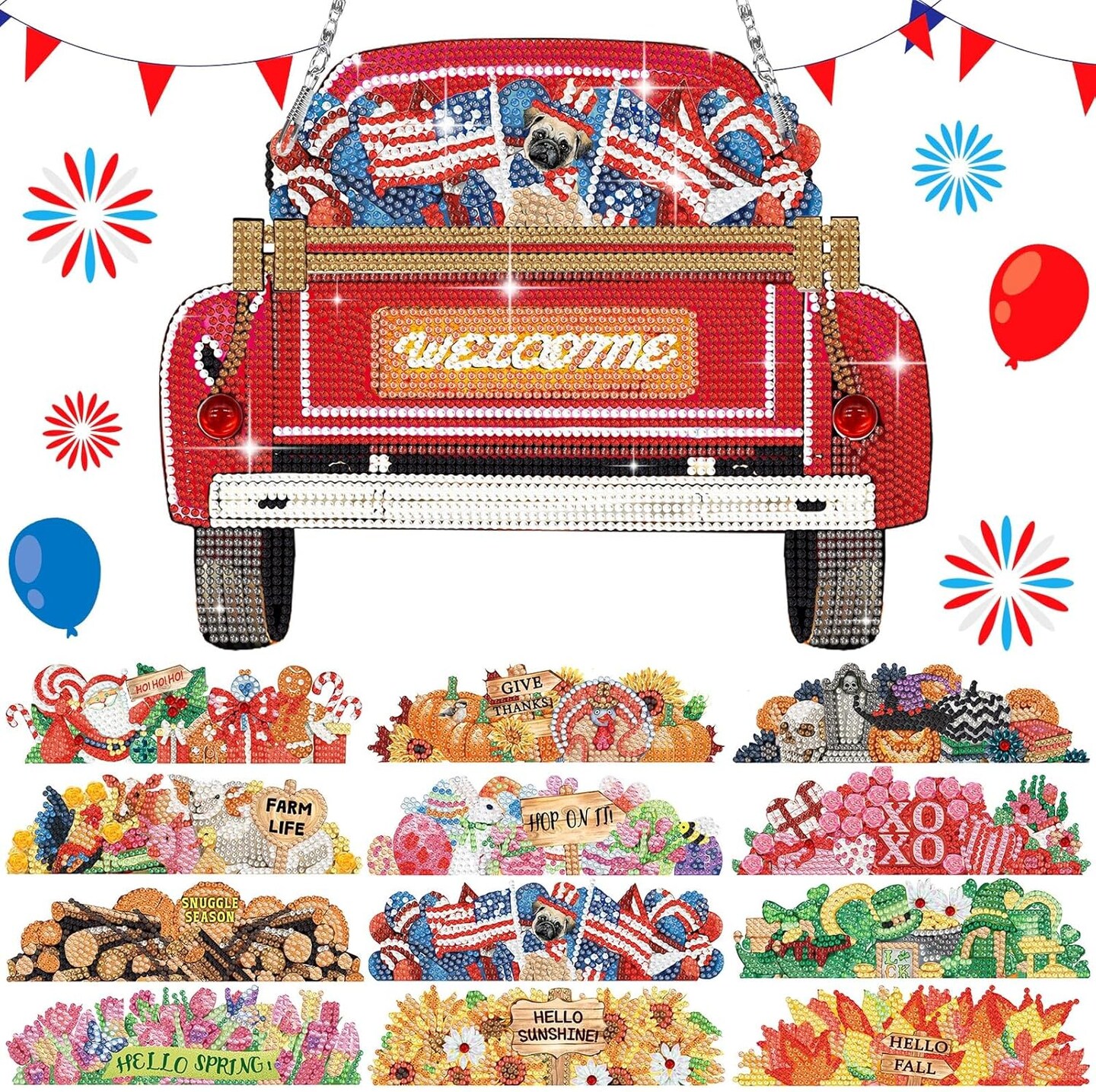 13 Pcs Interchangeable Diamond Art | Michaels