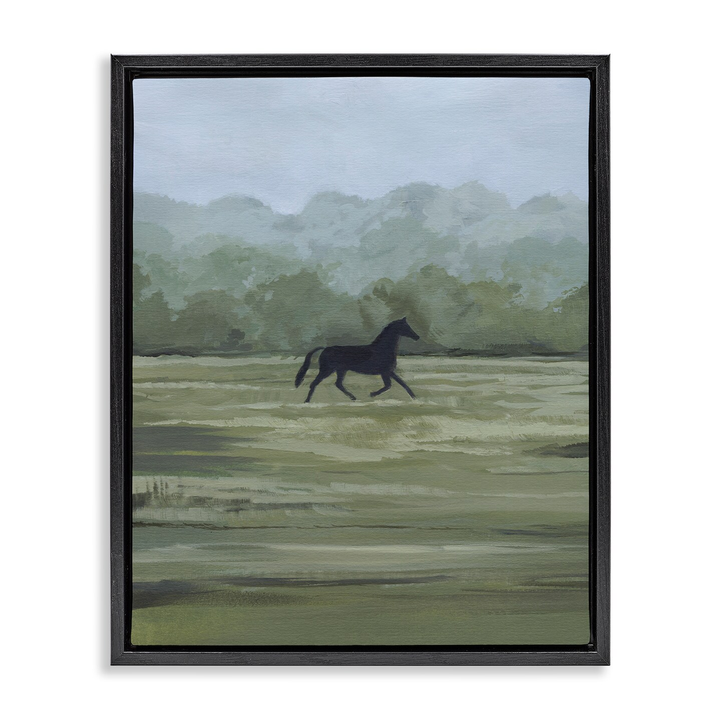 Stupell Industries Rider's Shadow Horse Floating Frame By Grace Popp | Michaels