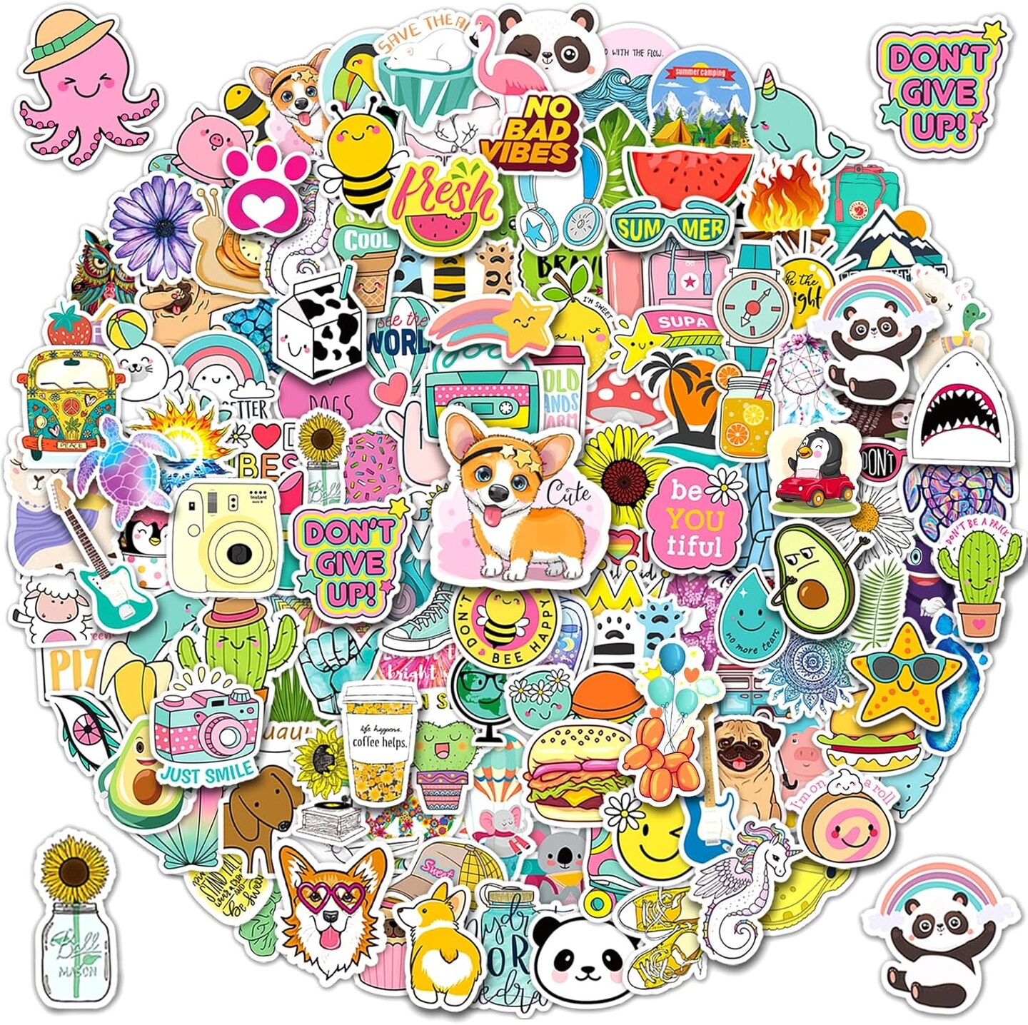 Cute Stickers Bulk 200Pcs Vsco Stickers | Michaels