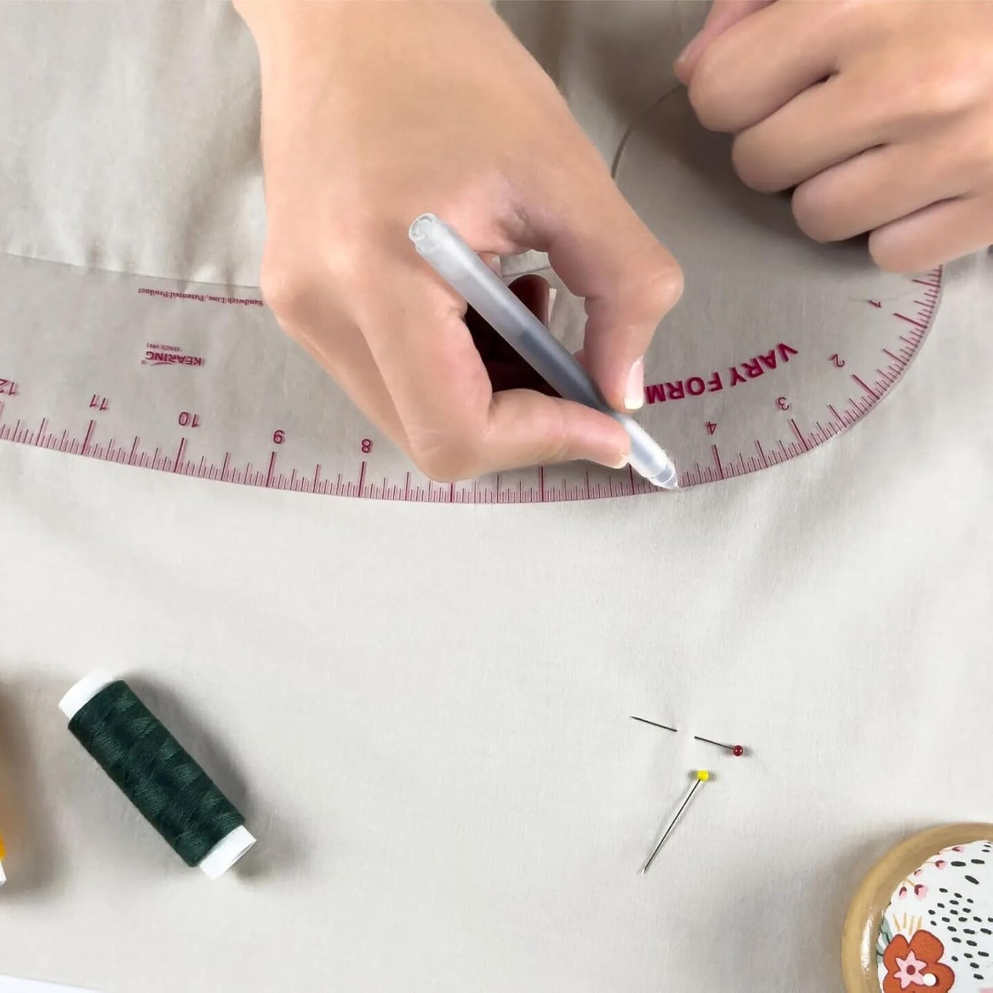 Kearing® Transparent Vary Form French Curve Ruler for Sewing, Pattern ...