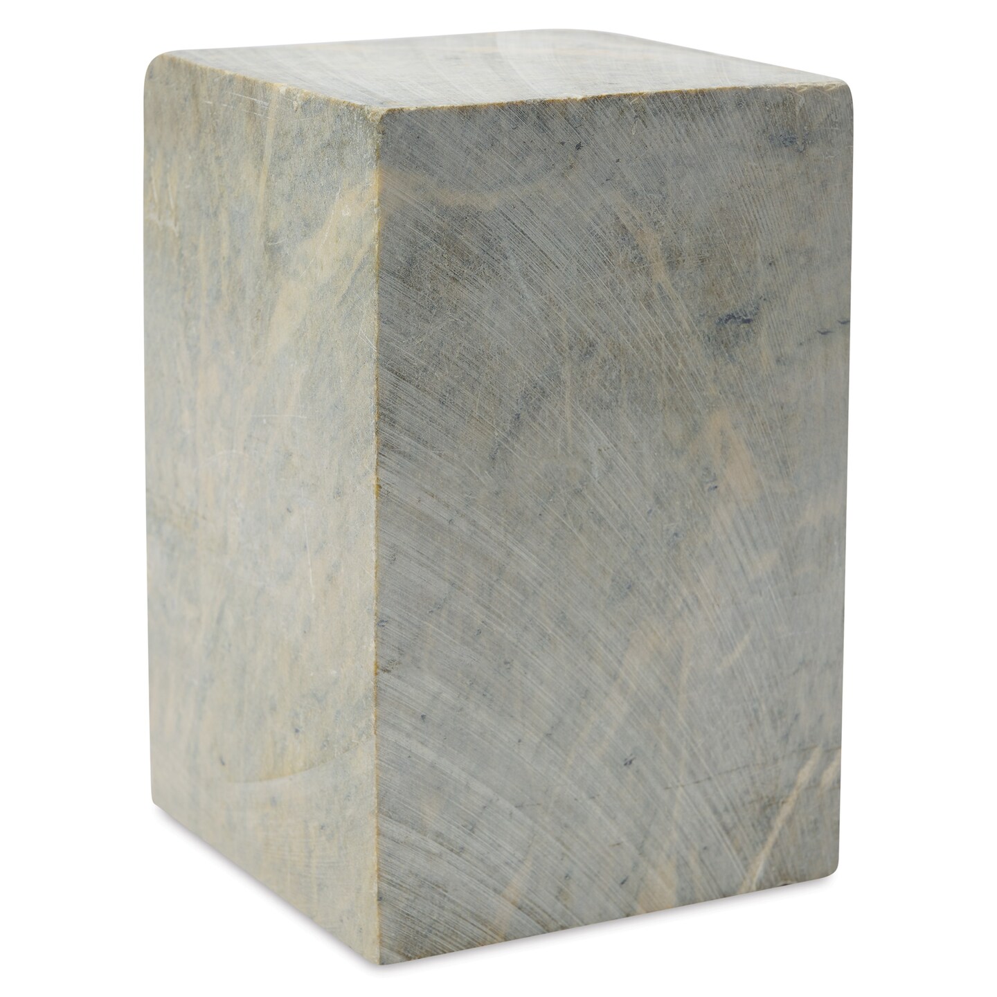 Gian Carlo Stoneworks Yellow Mix Indian Soapstone Block - 10 lb, 6-1/2 ...