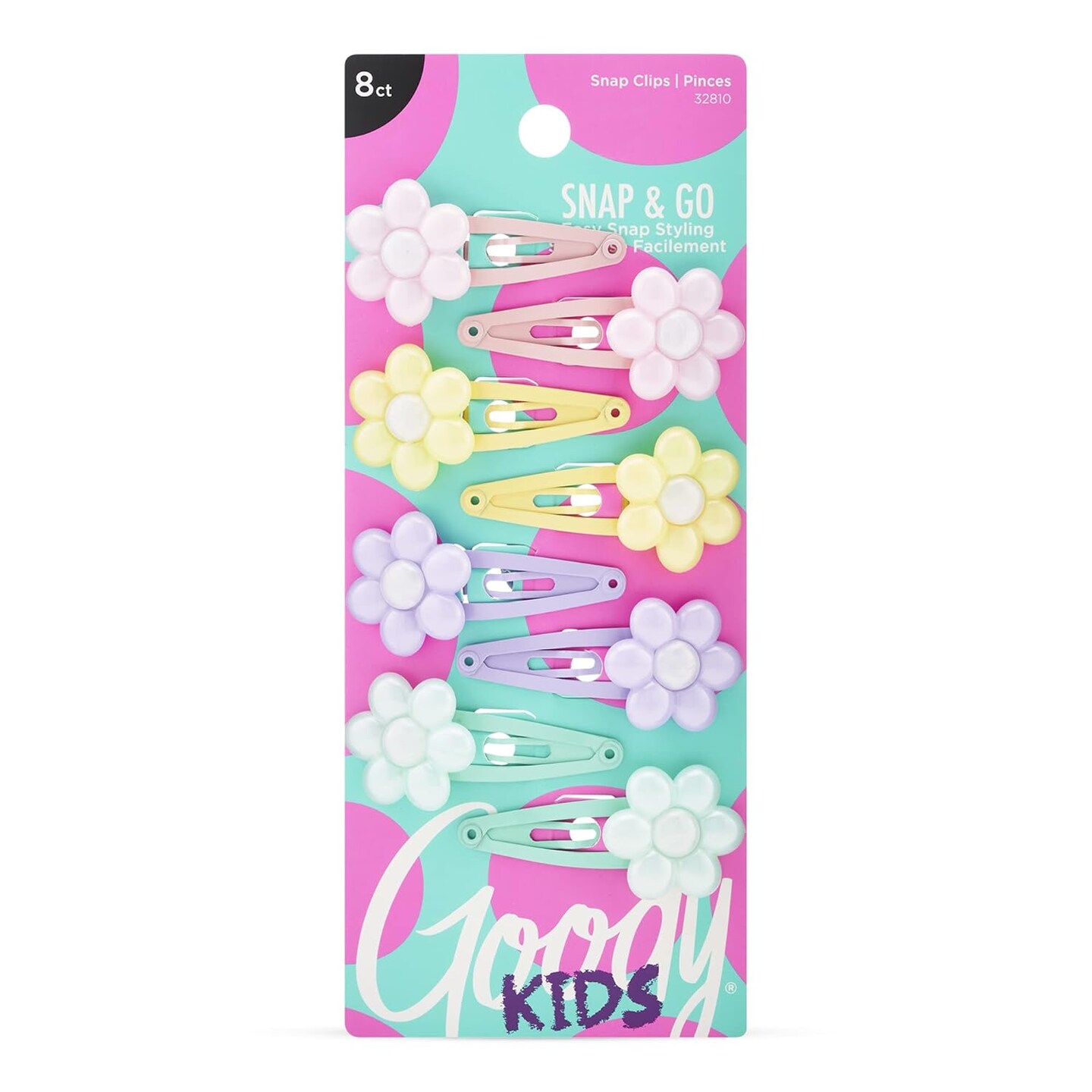 8-Count Daisy Mini Snap Clips for Kids | Michaels