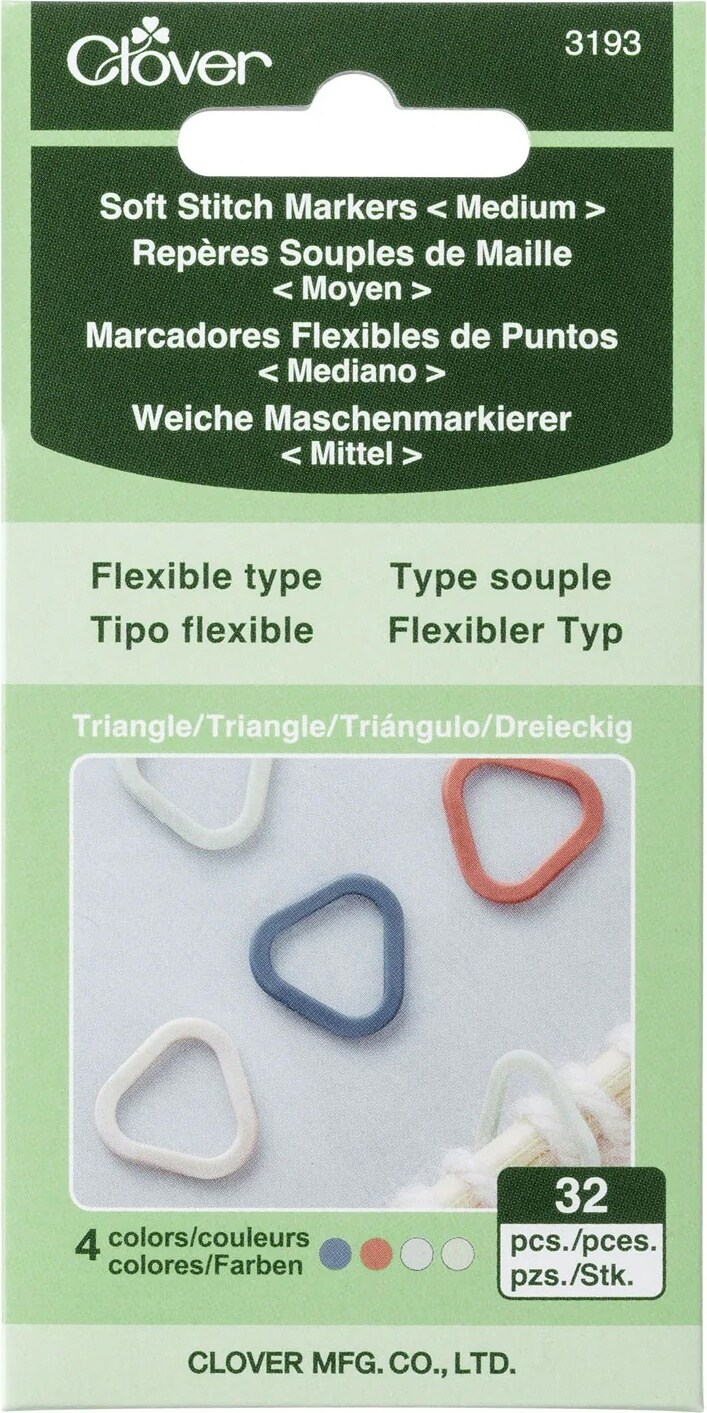 Soft Triangle Stitch Markers-Medium | Michaels