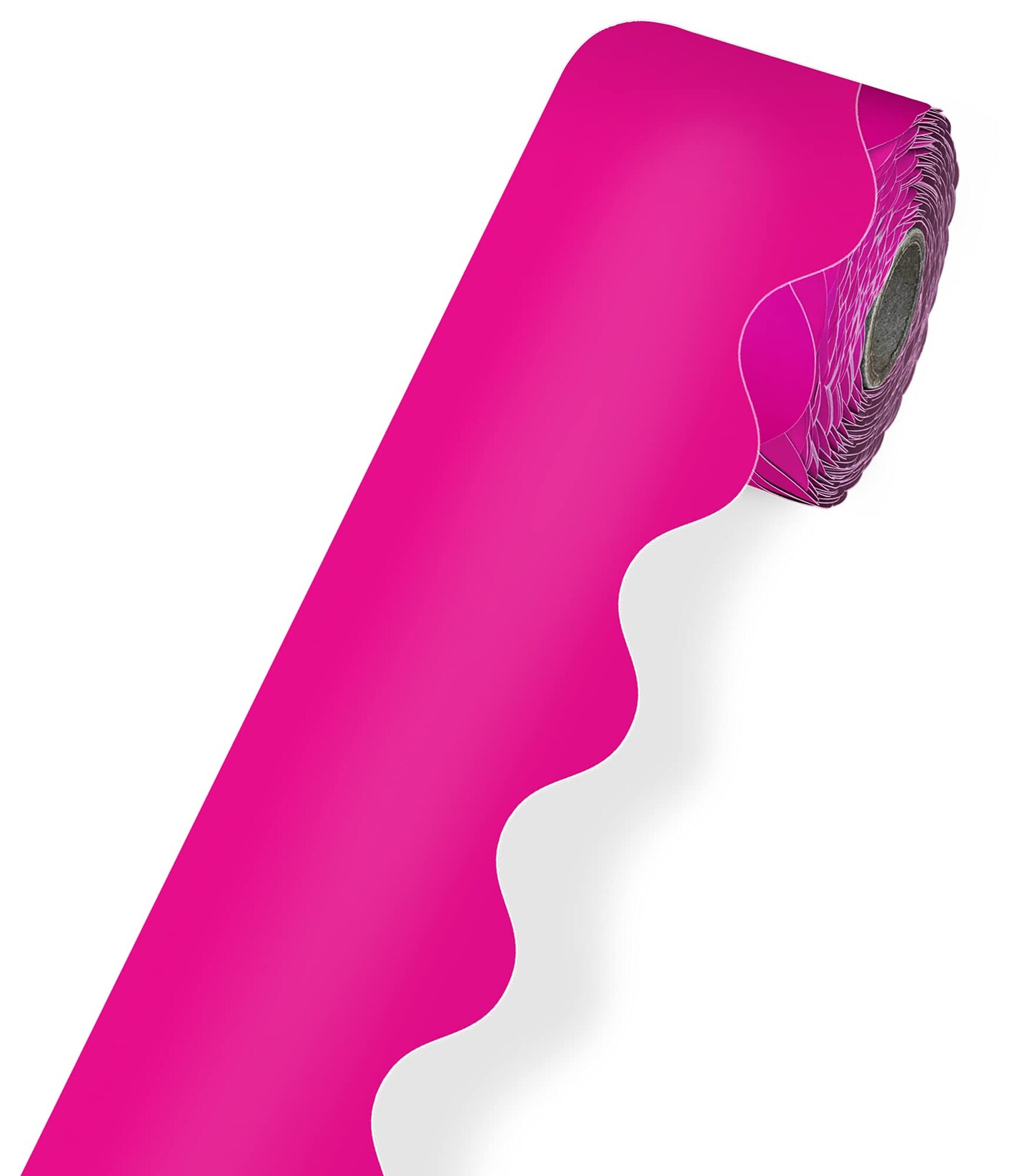 HOT PINK ROLLED SCALLOPED BORDERS | Michaels